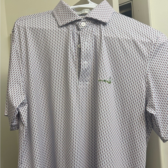 Shirts | Mens Patterned Polo Shirt | Poshmark